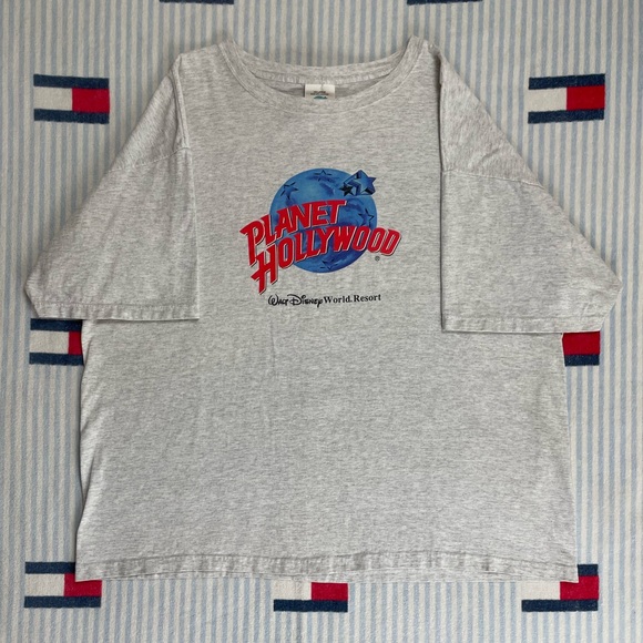 Planet Hollywood | Shirts | Vintage Planet Hollywood Walt Disney World Resort Short Sleeve Tee ...